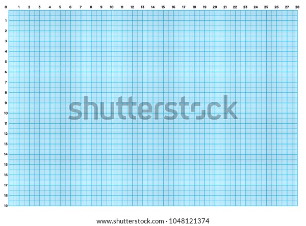 A4 Multi Color Millimeter Paper Portrait Stock Vector (Royalty Free ...