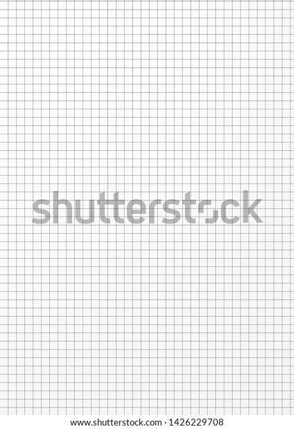 A4 Paper Withs Quare Grid 5 Stock Vector (Royalty Free) 1426229708 ...
