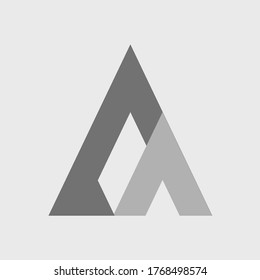 Aa Letter Brand Logo Vector Stock Vector (Royalty Free) 1768498574