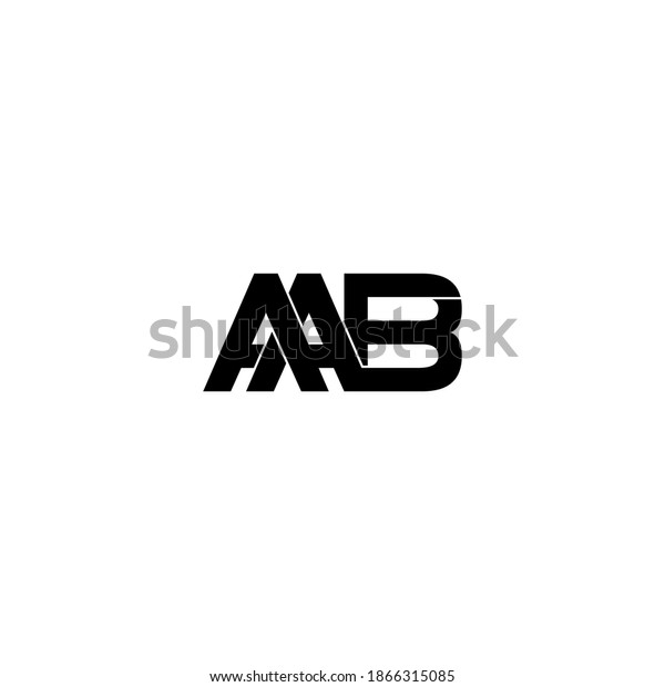 Aab Letter Original Monogram Logo Design Stock Vector (Royalty Free ...