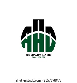 Aad Three Letter Logo Design White Stock Vector (Royalty Free ...
