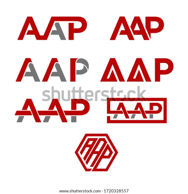 Aap Initial Logo Letter Symbol Company Stock Vector (Royalty Free ...