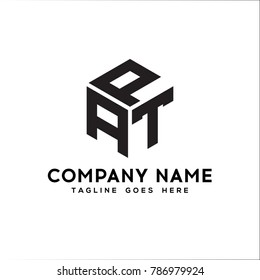 Aat Initial Logo Letter Symbol Company Stock Vector (Royalty Free ...