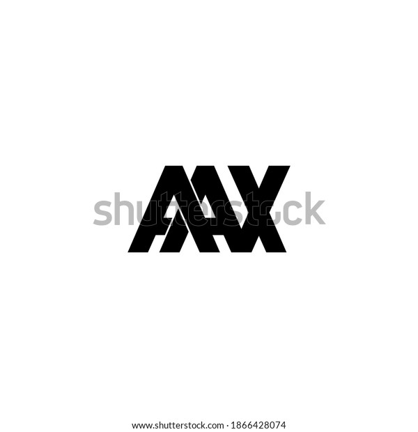 Aax Letter Original Monogram Logo Design Stock Vector (Royalty Free ...