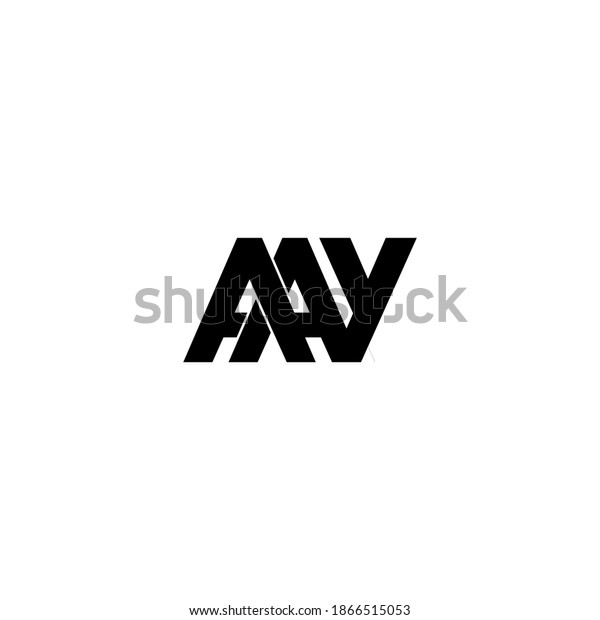 Aay Letter Original Monogram Logo Design Stock Vector (Royalty Free ...
