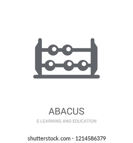 Abacus Icon Trendy Abacus Logo Concept Stock Vector (Royalty Free ...