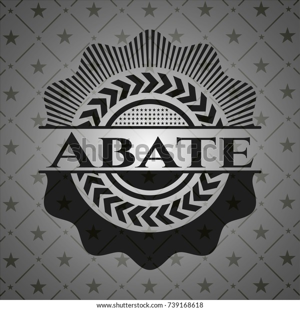 Abate Black Badge Stock Vector (Royalty Free) 739168618 | Shutterstock