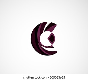Abc Company Logo Vector Illustration Made Stock Vector (Royalty Free ...
