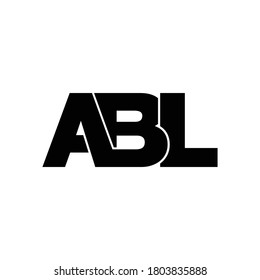 Abl Letter Monogram Logo Design Vector Stock Vector (Royalty Free ...