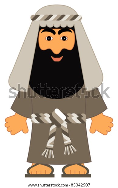 Abraham Biblical Stories Stock Vector (Royalty Free) 85342507 ...