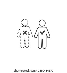 Absent Vector Illustration Can Be Used Stock Vector (Royalty Free ...