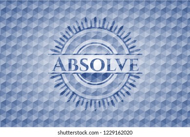 Absolve Blue Hexagon Badge Stock Vector (Royalty Free) 1229162020 ...