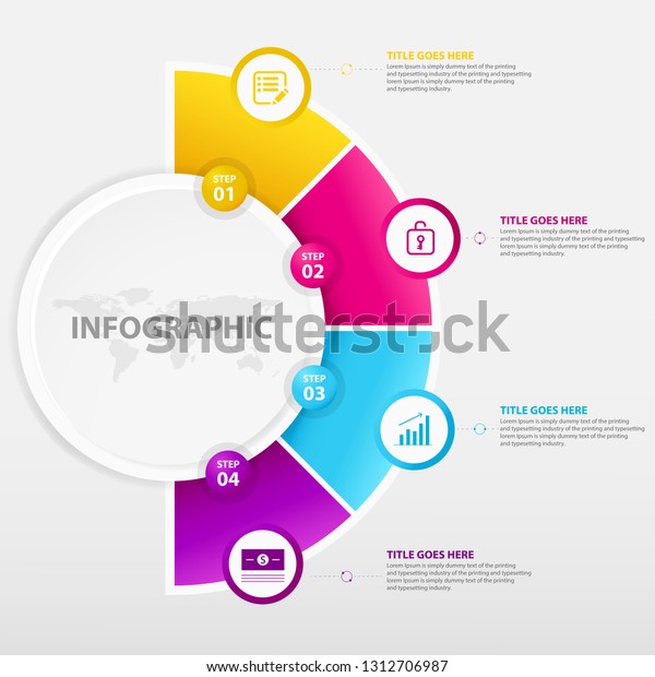 Abstact Infographics Design Vector Illustration Stock Vector (Royalty ...