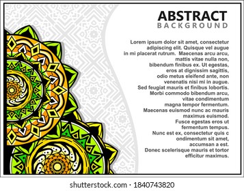 Background Design Your Header Cover Page Stock Vector (Royalty Free ...