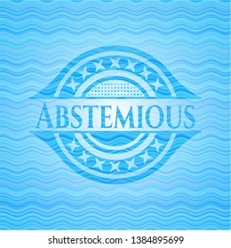 Nonproliferation Water Representation Emblem Background Stock Vector ...