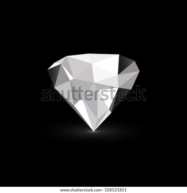 Abstract 3d Diamond Design Eps 10 Stock Vector (Royalty Free) 328521851 ...