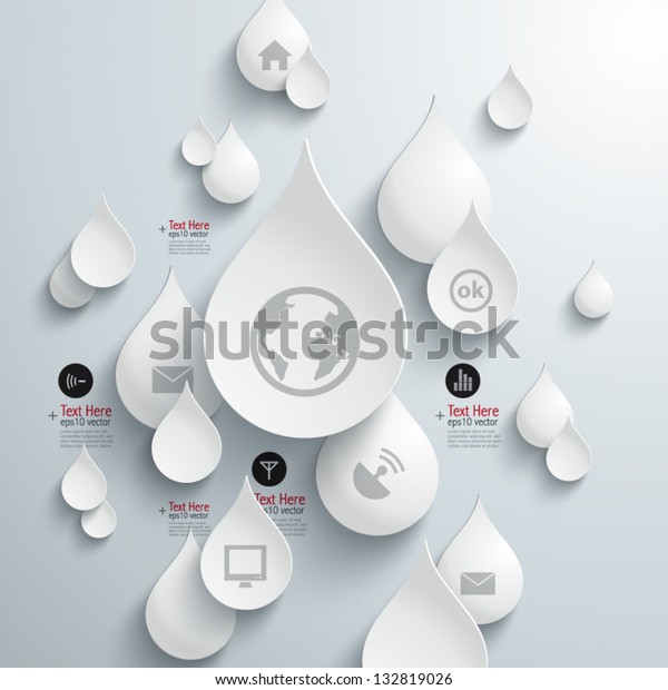 1,389 Water Droplet Infographic Images, Stock Photos & Vectors ...