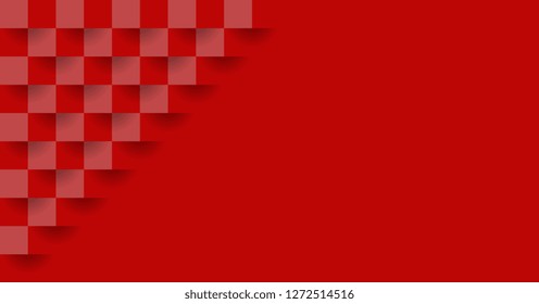 Abstract 3d Red Geometric Texture Vector Stock Vector (Royalty Free ...