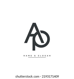Abstract Ap Pa P Letters Logo Stock Vector (Royalty Free) 2193171409 ...