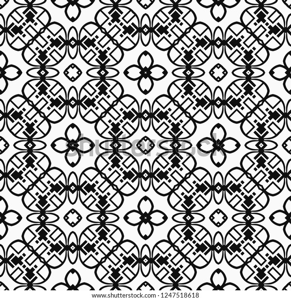 Abstract Art Deco Tiles Seamless Vector Stock Vector (Royalty Free ...