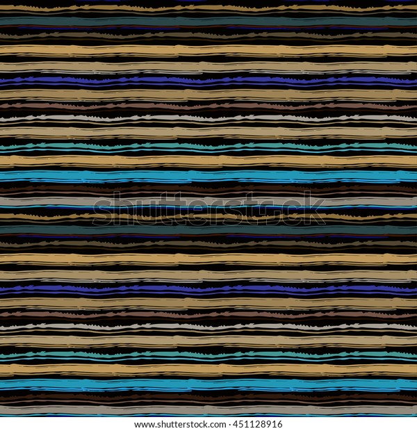 Abstract Art Distressed Striped Seamless Pattern Stock Vector (Royalty ...
