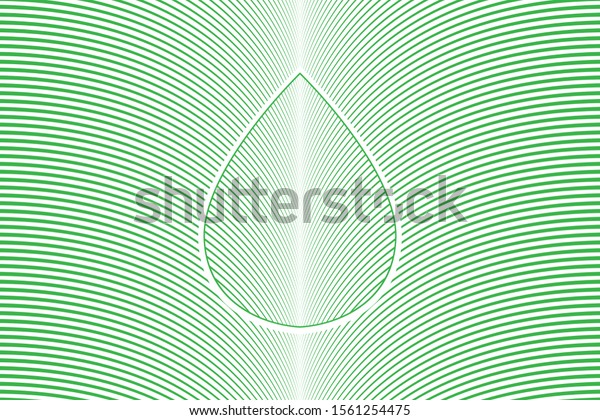 Abstract Artistic Leaf Line Art Pattern Stock Vector (Royalty Free ...