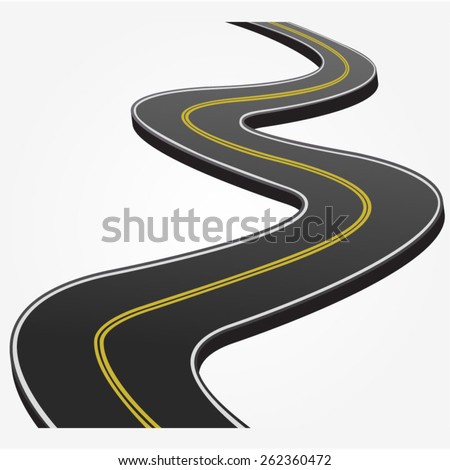 Winding Road Drawing | Free download on ClipArtMag