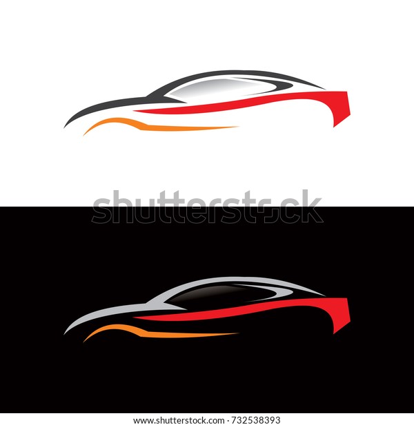 Abstract Automotive Logo Stock Vector (Royalty Free) 732538393 ...
