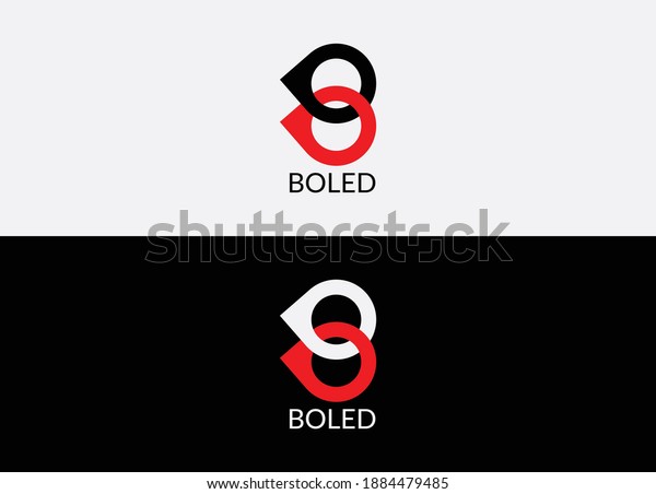 Abstract B Letter Boled Modern Logo Stock Vector (Royalty Free ...