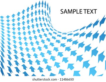 Blue Arrow Pattern on Transparent Background - Free Stock Png | Pikwizard