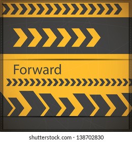 Abstract Background Arrows Text Stock Vector (Royalty Free) 138702830 ...