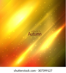 Abstract Background Autumn Color Scheme Vector Stock Vector (Royalty ...