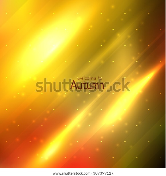 Abstract Background Autumn Color Scheme Vector Stock Vector (Royalty ...