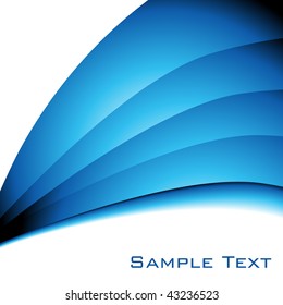 Abstract Background Blue Color Vector Stock Vector (Royalty Free ...