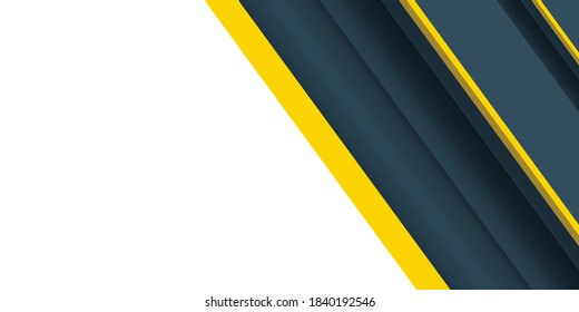 Abstract Background Blue Yellow 3d Line Stock Vector (Royalty Free ...
