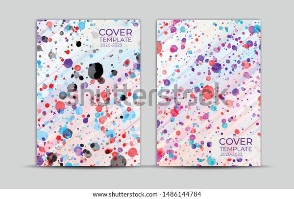 Abstract Background Book Cover Design Card Stock Vector (Royalty Free ...
