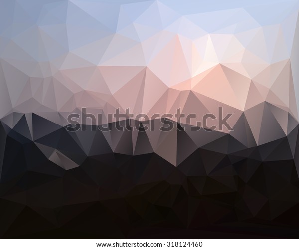 Abstract Background Colored Polygons Strips Polygons Stock Vector ...