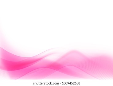 Abstract Background Curve Line Pink Light Stock Vector (Royalty Free ...