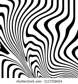 Abstract Background Design Black White Theme Stock Vector (Royalty Free ...