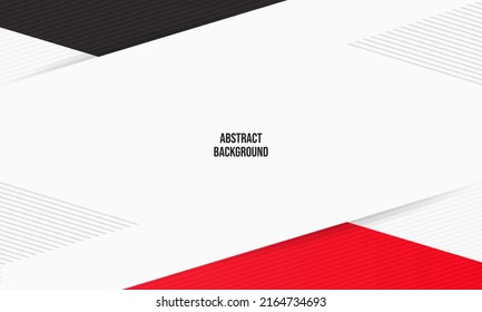 Abstract Background Design Templatered Black Color Stock Vector ...