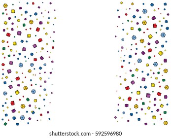 Abstract Background Documents Colored Cubes Color Stock Vector (Royalty ...