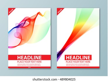 Abstract Background Flyer Brochure Poster Presentation Stock Vector ...