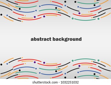 Colorful Wave Background Vector Illustration Stock Vector (Royalty Free ...