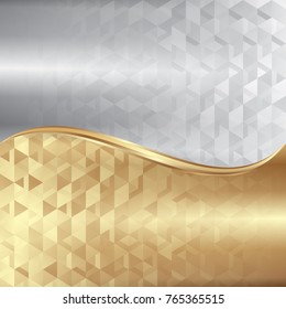 Abstract Background Geometric Shapes Divided Into Stock Vector (Royalty ...