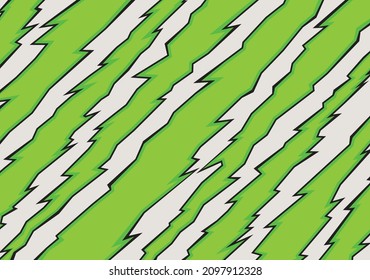 Abstract Background Green Claw Scratch Texture Stock Vector (Royalty ...