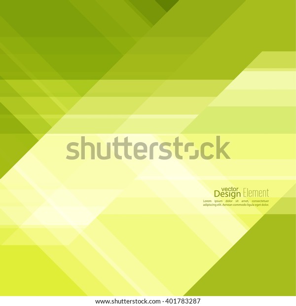 Abstract Background Green Stripes Corner Stock Vector (Royalty Free ...