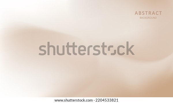 Abstract Background Light Beige Gradients Minimalistic Stock Vector ...