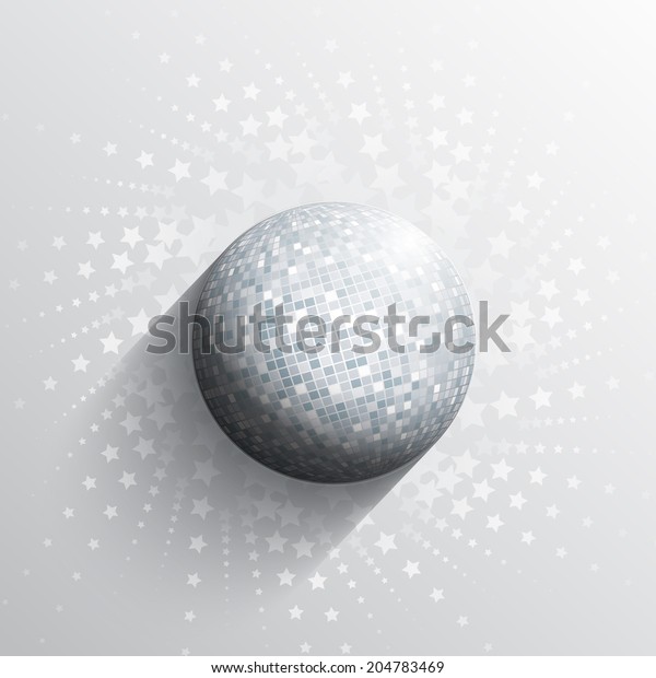 Abstract Background Mirror Ball Design Stock Vector (Royalty Free ...