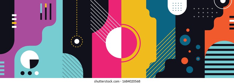 Abstract Background Modern Background Retro Bg Stock Vector (Royalty ...