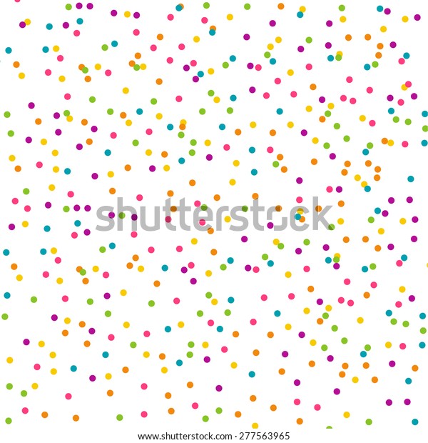 Abstract Background Multicolored Confetti Festive Stock Vector (Royalty ...